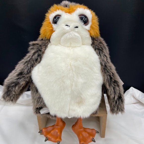 Disney | Toys | Star Wars Galaxys Edge Plush Porg Disney Talks Flaps ...